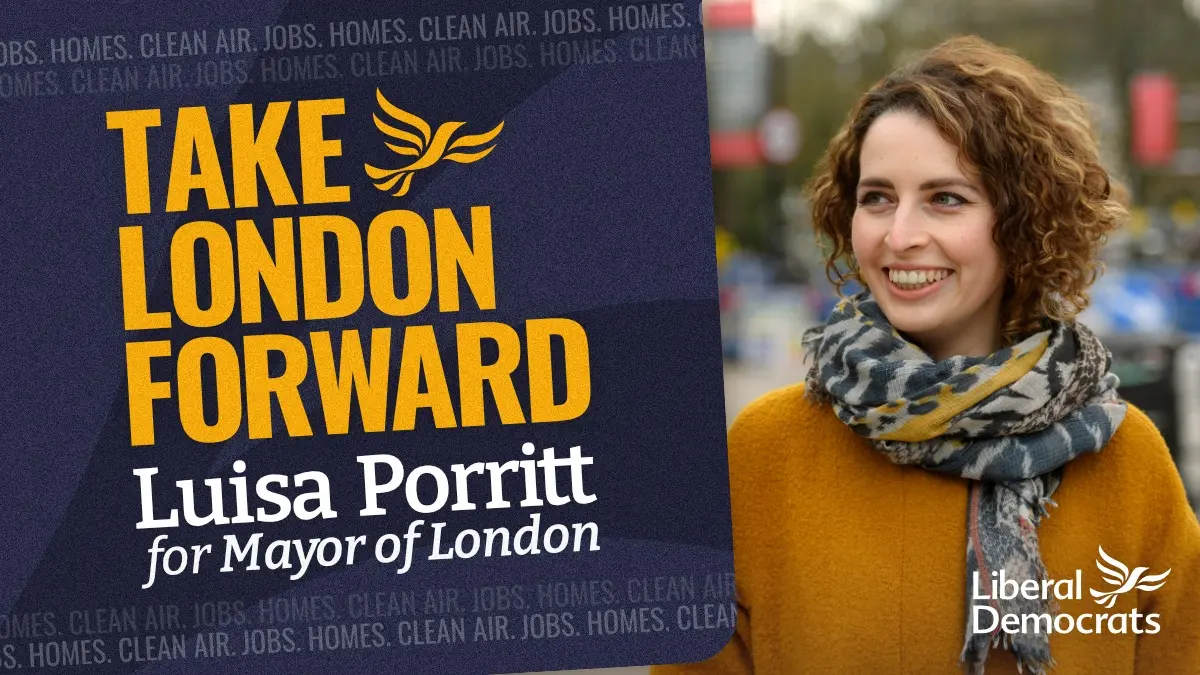 Luisa Porrit Launches London Mayoral Campaign - Our Plan to Take London ...
